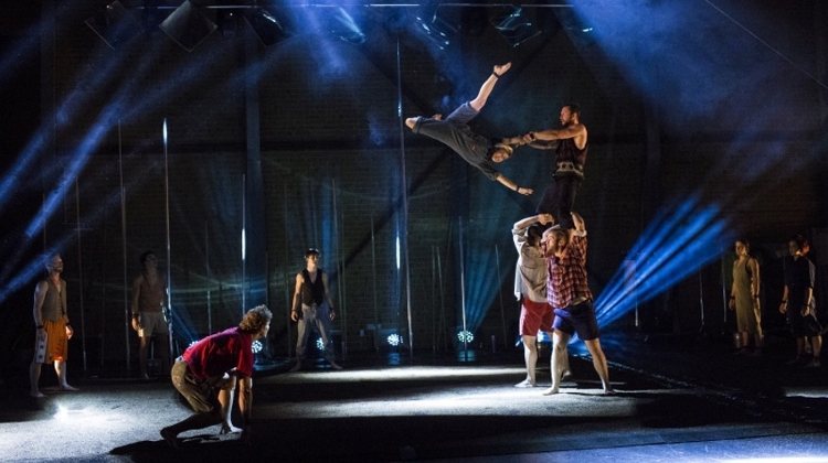 Video: Gravity & Other Myths: ’Backbone’ Circus Performance @ Trafo In ...