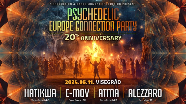 'Psychedelic Europe Connection Party' 20th Anniversary, Visegrád, 11 ...