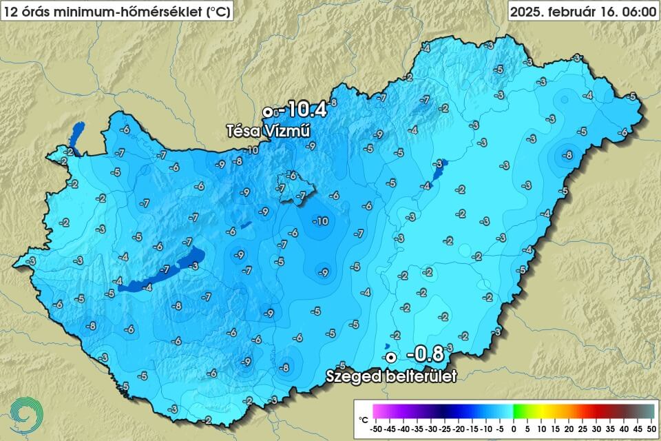 A Bright but Bitterly Cold Start to the Week in Hungary - XpatLoop.com