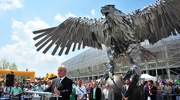 Fradi Family Holiday: The Eagle Sculpture Has Been Inaugurated In ...
